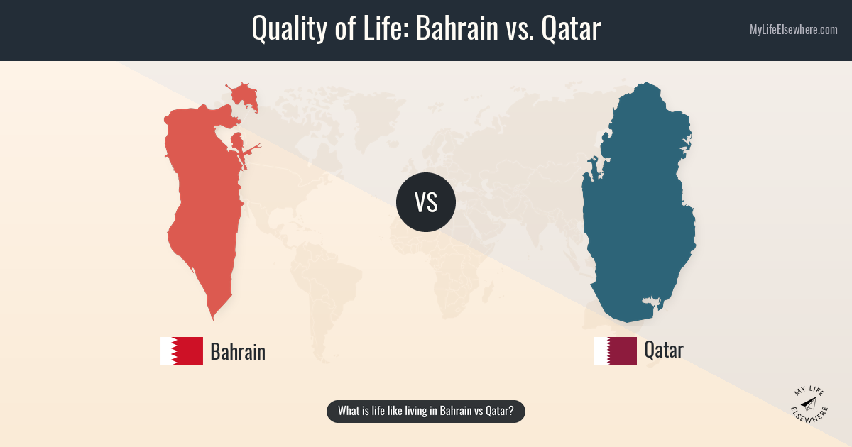 Bahrain compared to Qatar